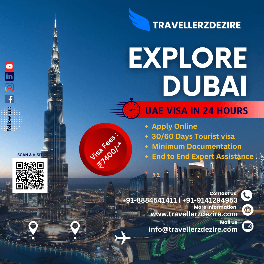 How to apply Dubai / UAE TOURIST VISA online at lowest rates